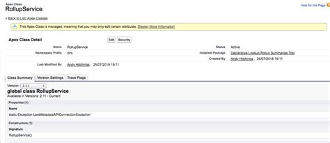 Salesforce Declarative Lookup Rollup Summaries M4b