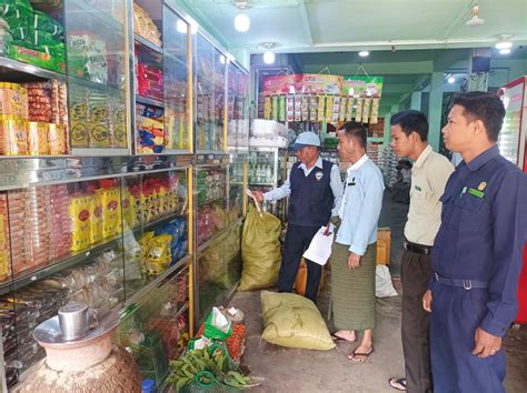 ဆင်ပေါင်ဝဲမြို့ပေါ်ရှိ စားသုံးရန်မသင့်သော အစားအသောက် ၃ မျိုးအား စျေးကွက်လက်ကျန်မရှိစေရေး ကွင