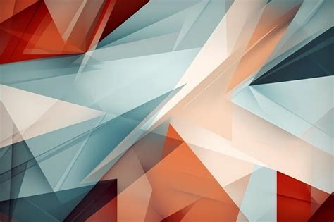 Premium Ai Image Abstract Background Geometric Shapes