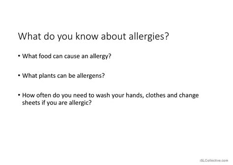 Im Allergic Video Or Movi… English Esl Powerpoints