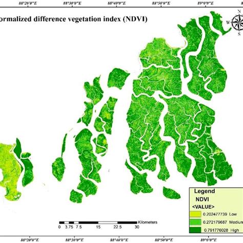 Normalized Difference Vegetation Index Ndvi Download Scientific Diagram