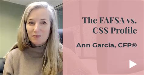 The FAFSA Vs CSS Profile CollegeWell