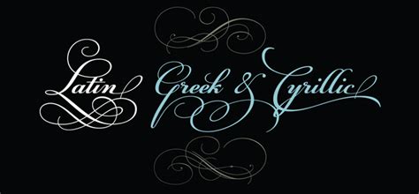 Pf Champion Script Pro Font The Powerful Calligraphic Award Winner