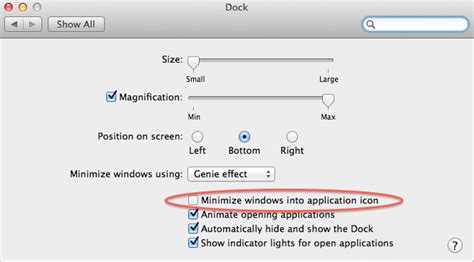 Macos Can I Change The Minimize Button Action To Hide Instead Of