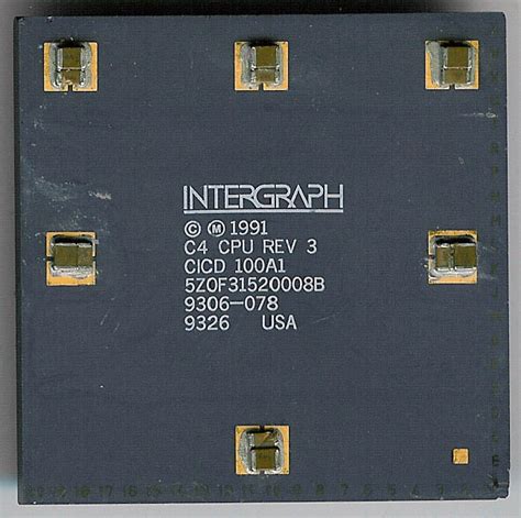 Cpu Of The Week Intergraph Clipper C4 Mcm The Cpu Shack Museum