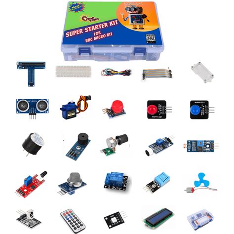 Quad Storetm Super Starter Kit Compatible With Bbc Microbit Without Microbit Quad Store
