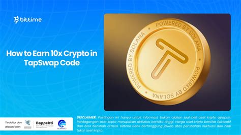 How To Earn 10x Crypto In Tapswap Code