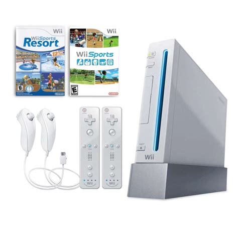 Nintendo Wii Console Wii Sports Sports Resort Bundle Retro Vgames
