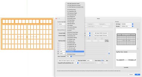 windoor unusual configuration architecture vectorworks community