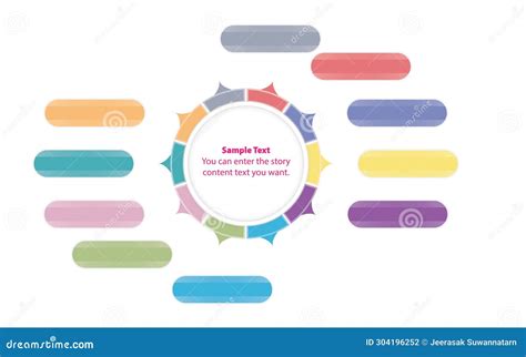 Multi Colored Pie Chart By Bar Graphs Stock Vector Illustration Of Concept Statistic 304196252