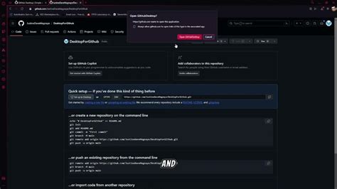 how to install and use github desktop youtube