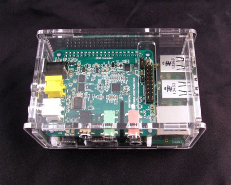 Raspberry Pi B Cirrus Logic Audio Card Case Built To Spec