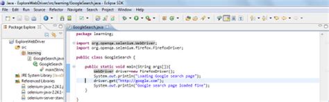 Webdriver Selenium 2 Part 3 Writing First Script Using Webdriver My Thoughts