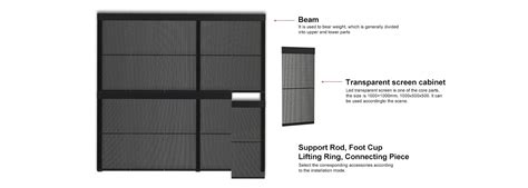 Dip 시리즈 실외 투명 Led 스크린 실외 투명 Led 디스플레이 Ddw 디스플레이