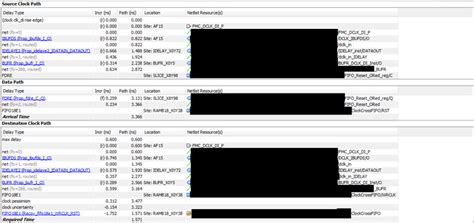 Ignore Timing Analysis Of Async Fifo Reset Set Max Delay
