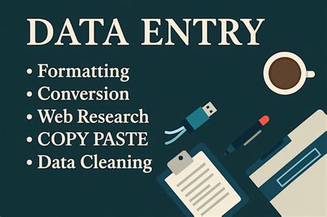 Do Accurate And Fast Data Entry Excel And Web Research Tasks By