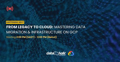 Dataholic Cloud Services On Linkedin Dataholic Datamigration Cloudinfrastructure Gcp Webinar…
