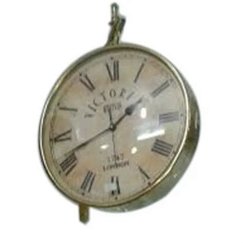 Vintage Brass Clock At ₹ 1150piece विंटेज दीवार घड़ी In Moradabad