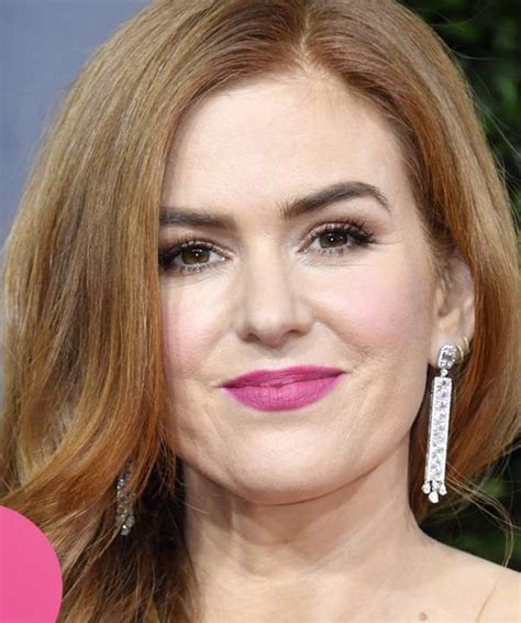 Isla Fisher Straight Hair