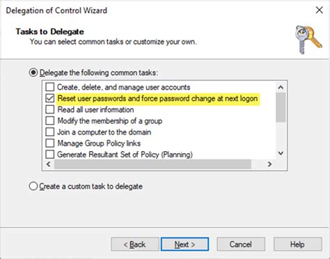 How To Delegate Password Reset Permissions In Active Directory Printable Forms Free Online