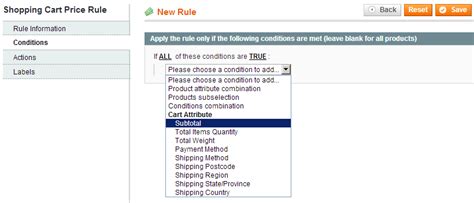Magento Rule Conditions Magento Tutorial