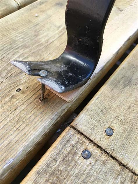 How To Fix Warped Deck Boards The Handyman S Babe