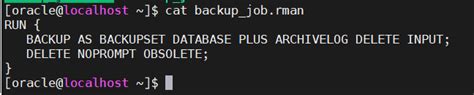 Thực Hành Tạo Job Backup Tự động Với Dbmsscheduler Trong Oracle