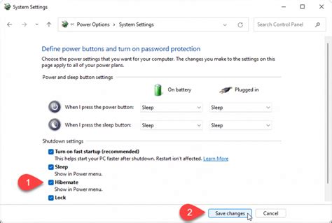 How To Enable Or Disable Hibernate Mode On Windows 11