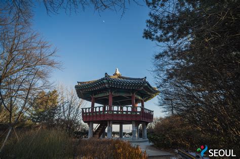 Palgakjeong Pavilion In Maebongsan Park Seoul