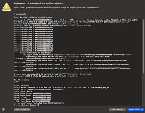 Sonoma Panic Nvme 3rd Party Nvme Controller Hatası Hackintosh Türkiye