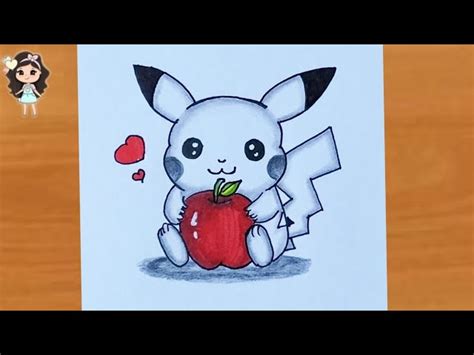 Cute Pikachu Drawing Step By Step Step By Step