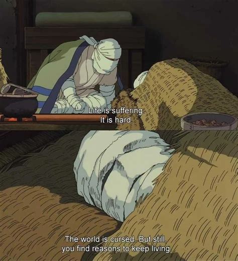 Beauty Anime Quotes Inspirational Princess Mononoke