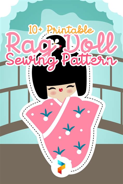 Printable Rag Doll Sewing Pattern