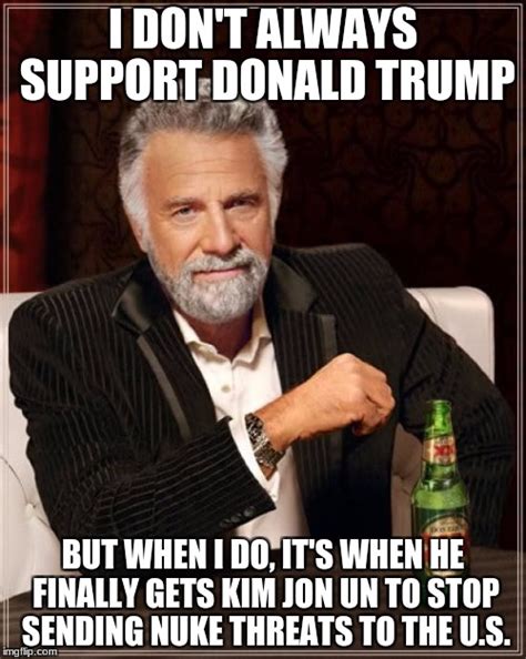Trump Supporter Well I Think Imgflip