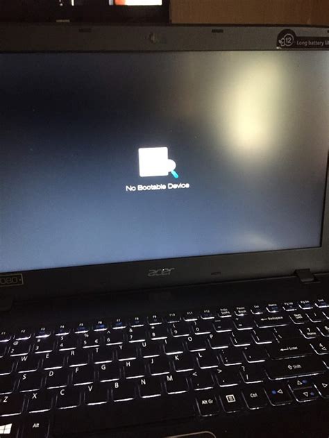 Aspire E G No Bootable Device Sometimes Acer Community