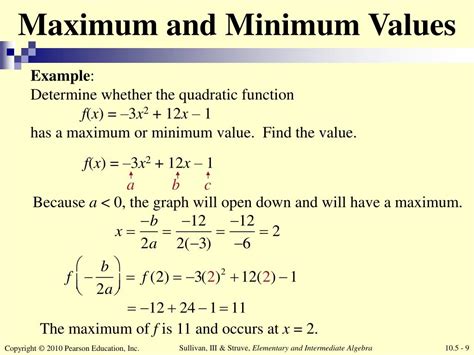 ppt chapter 10 quadratic equations and functions powerpoint