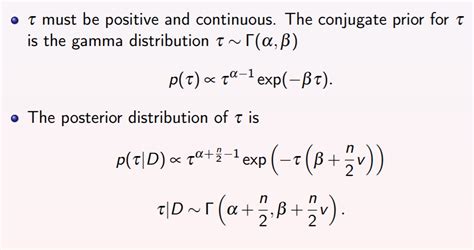 Bayesian Explanation Of The Posterior Derivation Of The Gaussian Distribution Cross Validated