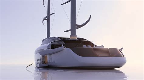 This Curvy 289 Foot Sailing Yacht Was Inspired By A British Sports Car