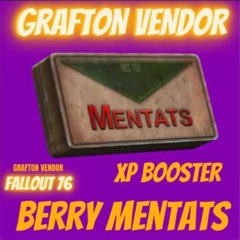 Aid 500 Berry Mentats Fallout 76 Game Items Gameflip