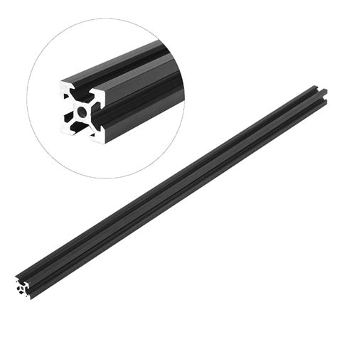 cnc용 100 1000mm 검정색 2020 v 슬롯 프로파일 알루미늄 프로파일 압출 프레임 세일 뱅굿 한국 sold out