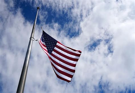 Why Is The Us Flag At Half Staff Today What To Know About Peace