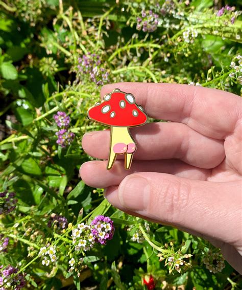 Booty Mush Enamel Pin Hannakin