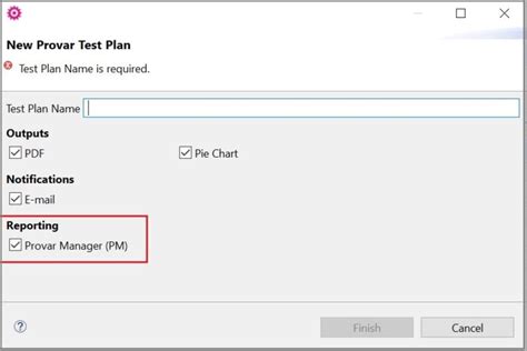 test execution reporting provar documentation