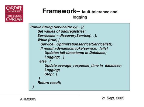 ppt dynamic web service selection for workflow optimisation