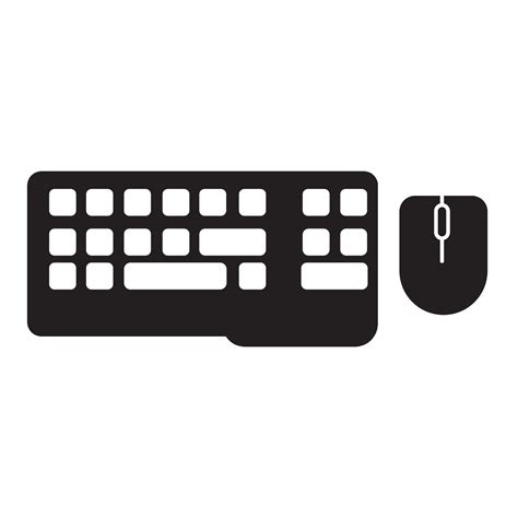 Keyboard Icon Logo Vector Design Template 38106919 Vector Art At Vecteezy