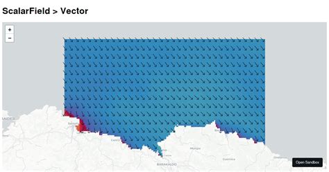 Leaflet CanvasLayer Field Vanilla Js Codesandbox