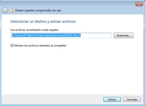 Gt Base De Datos Como Instalar Oracle Database Express Editions 11g