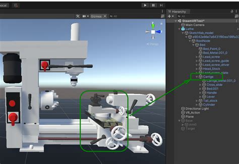 UnityVR 小程序 车床刀架主轴的简单运动 unity机床 CSDN博客