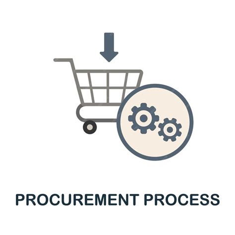 Premium Vector Procurement Process Flat Icon Simple Sign From Collection Creative Procurement