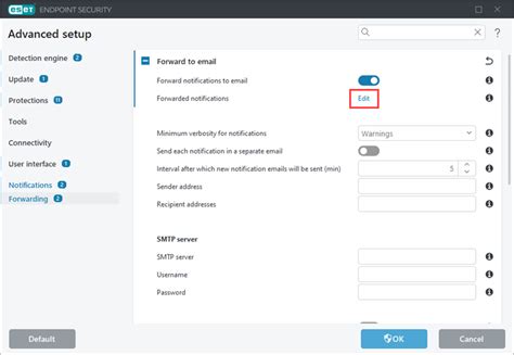 [kb8695] Set Up Email Notifications To Plan Updates For Eset Business Products
